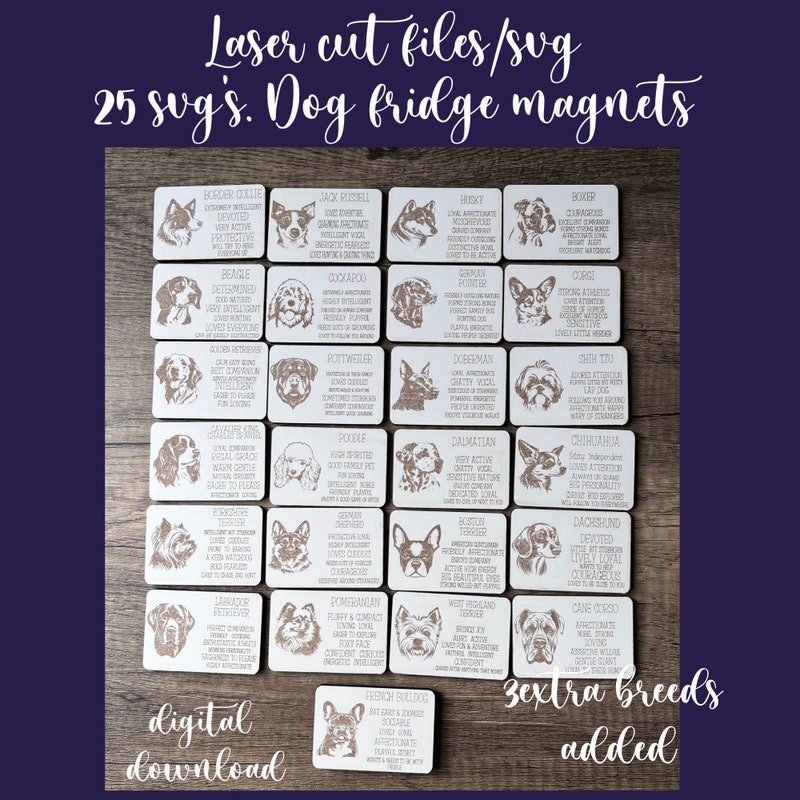 Dog Magnets - Etsy