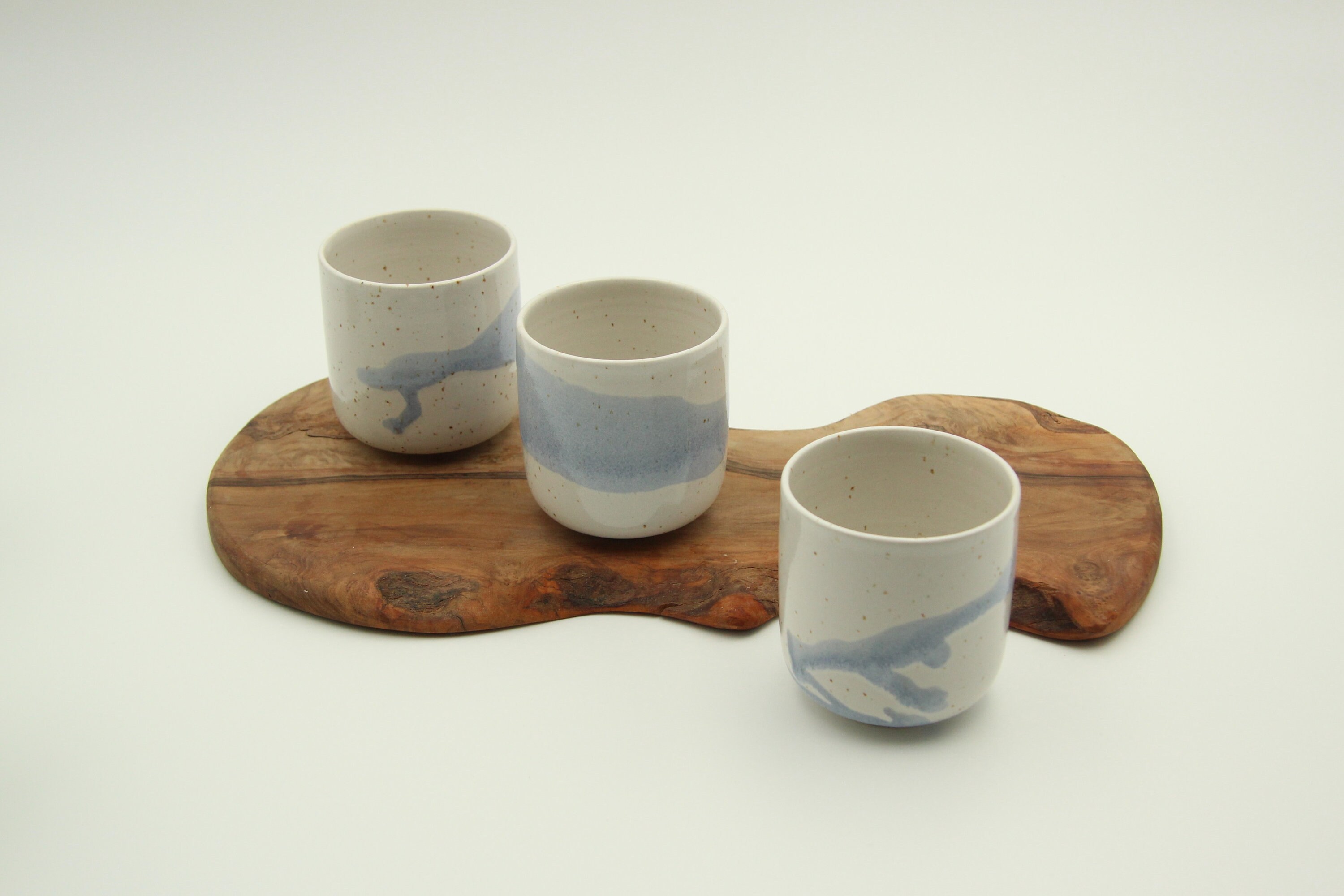 Ceramic Mug / Cup Without Handle 250 Ml Minimalistic White - Etsy UK