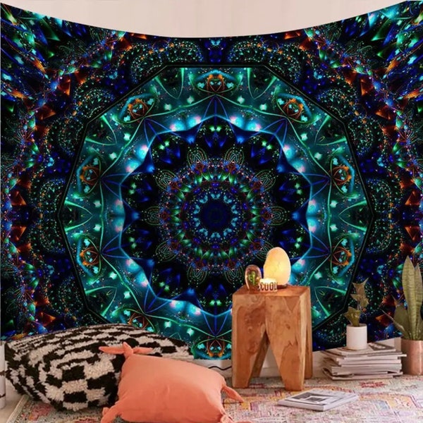 Mandala Tapestry - Etsy