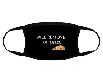 Pizza Face Mask - Etsy