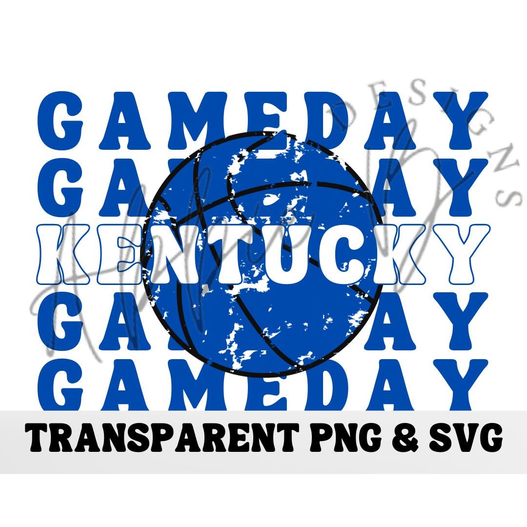 Wildcats Game Day Transparent PNG & SVG, Kentucky Basketball Vintage ...