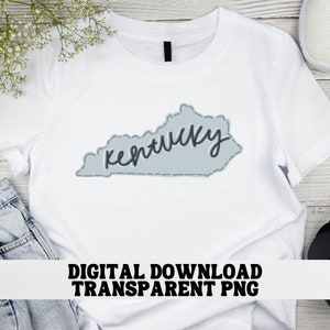 Kentucky State Transparent Png / Cut File / Cricut / Clip Art ...