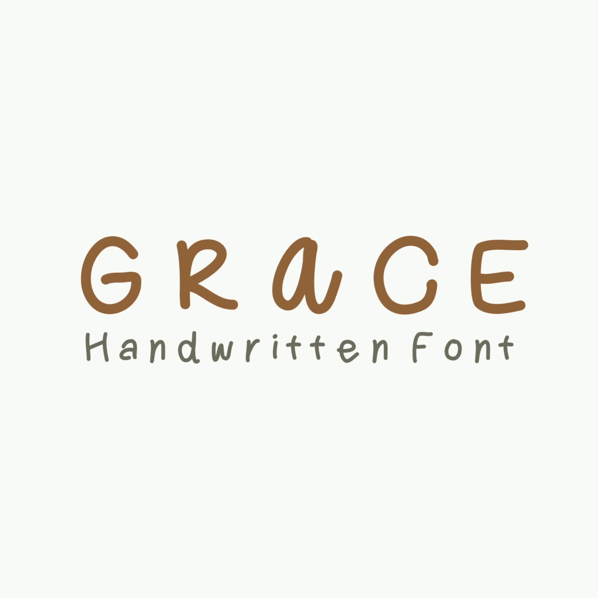 Grace Handwritten Font Digital Download procreate | Etsy