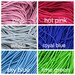25 Yards 2mm Bundle Round Elastic Stretchy Flexible Thread String Cord ...
