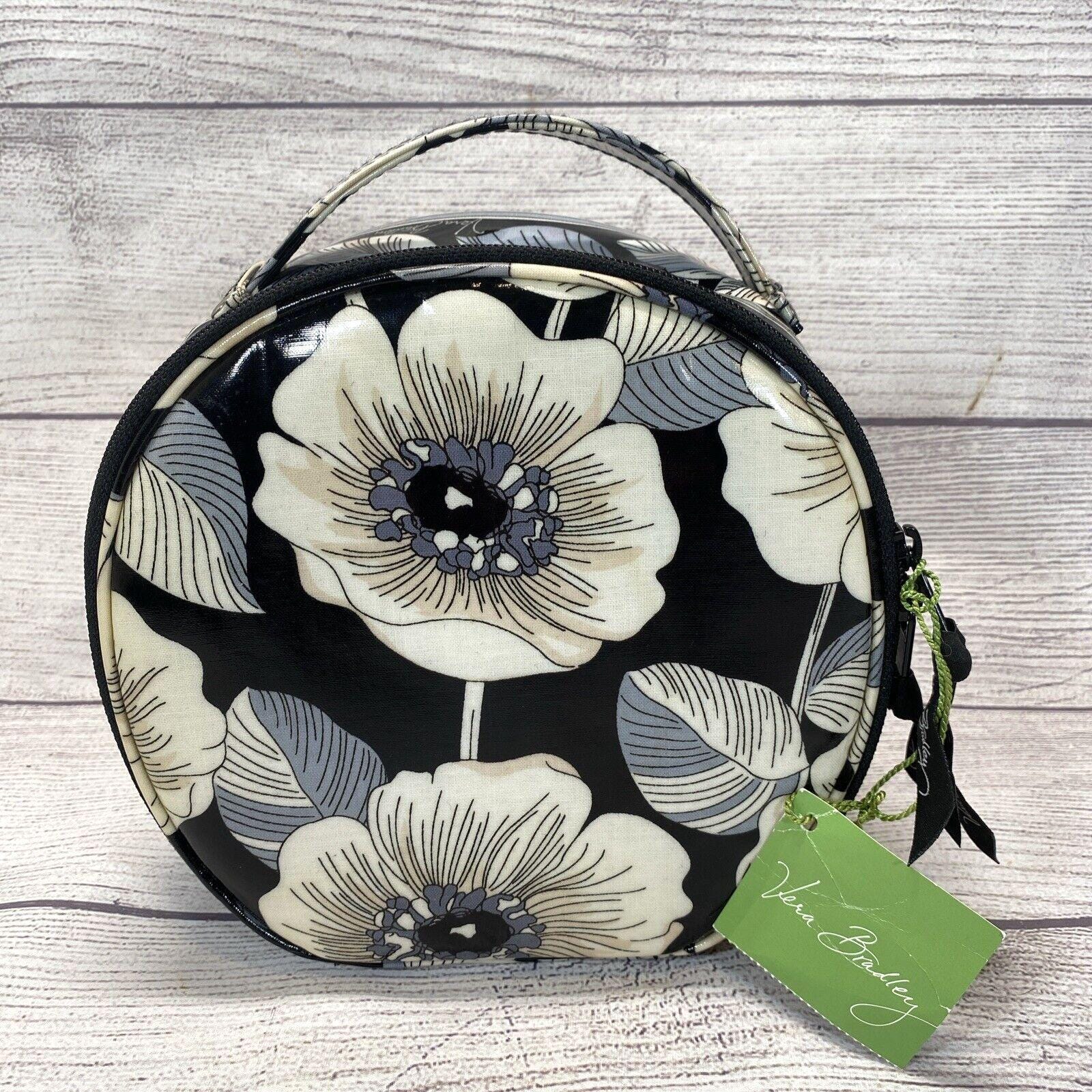 Vera Bradley Retired CAMELLIA Vintage Cosmetic Hatbox Travel Makeup Tote Bag NEW W tag Etsy