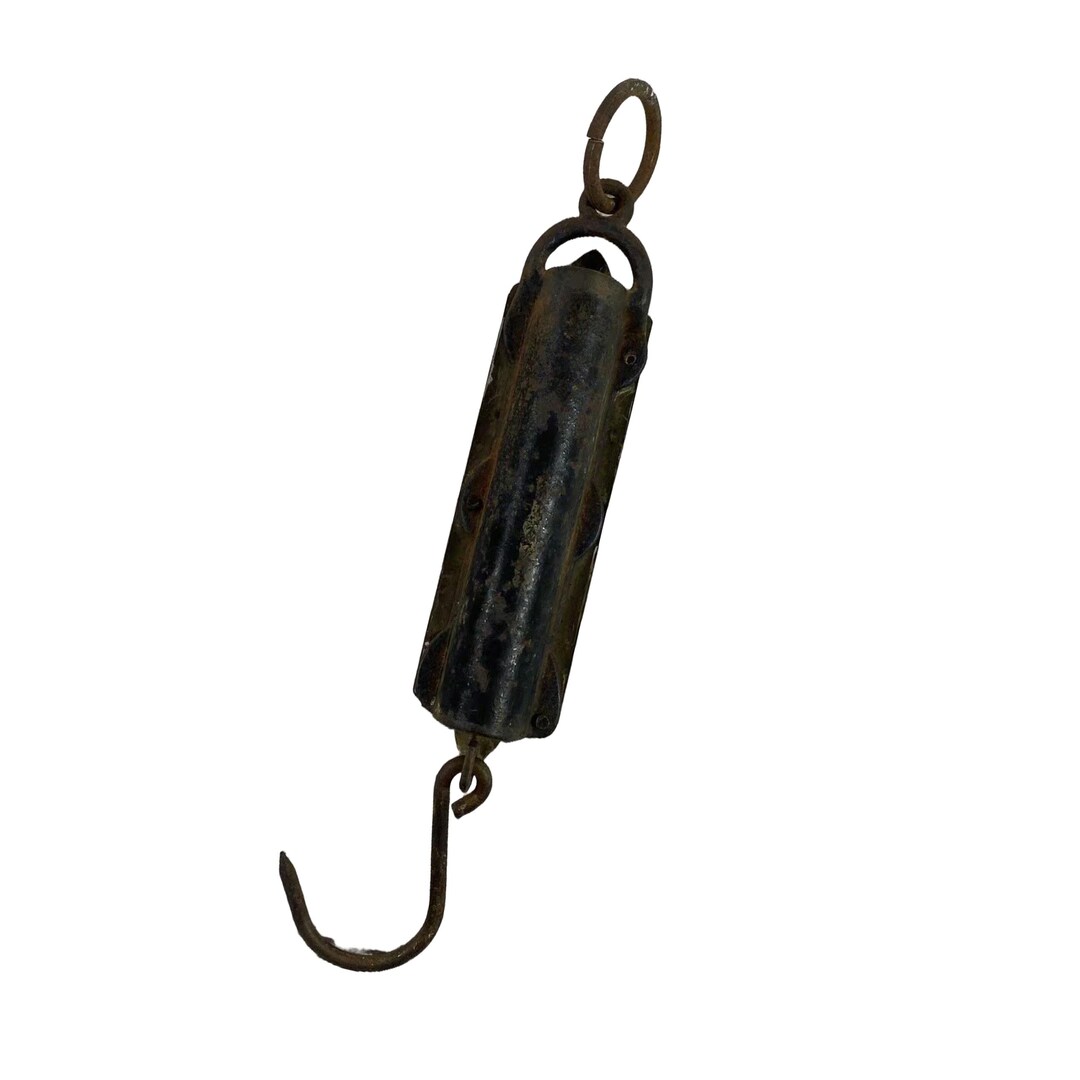 Excelsior Brass Hanging Scale 50 Lb Improved Spring Balance USA - Etsy
