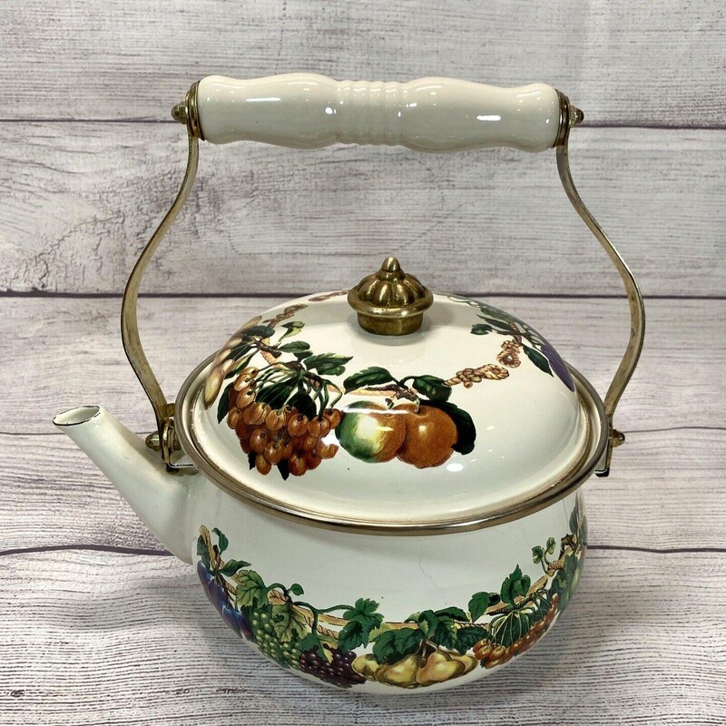 Cottagecore Tea Pot - Etsy
