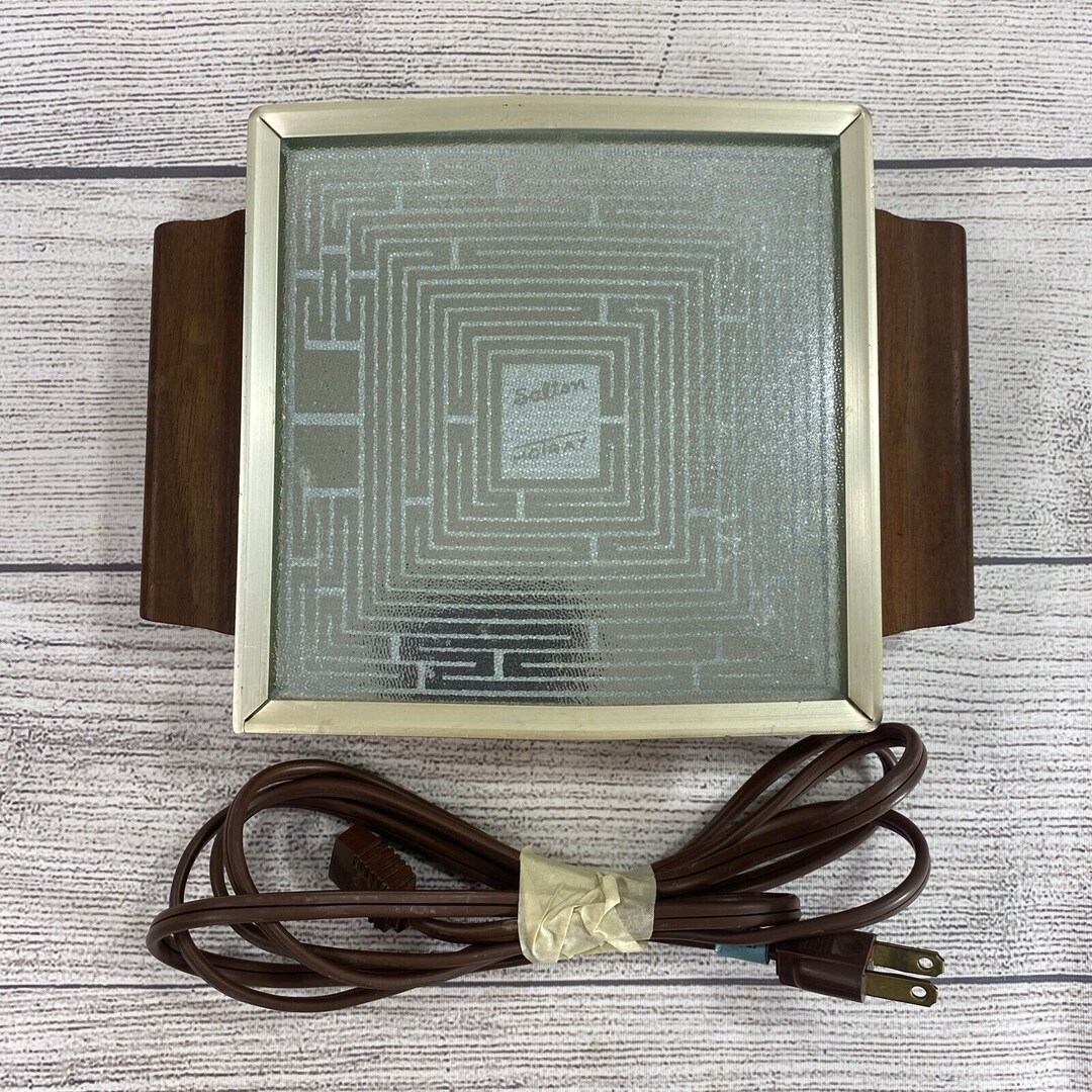 Vintage Salton Hot Tray "hotray" Food Warmer Hot Plate H-100 Mid ...