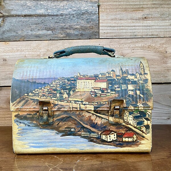 Vintage Lunch Box - Etsy