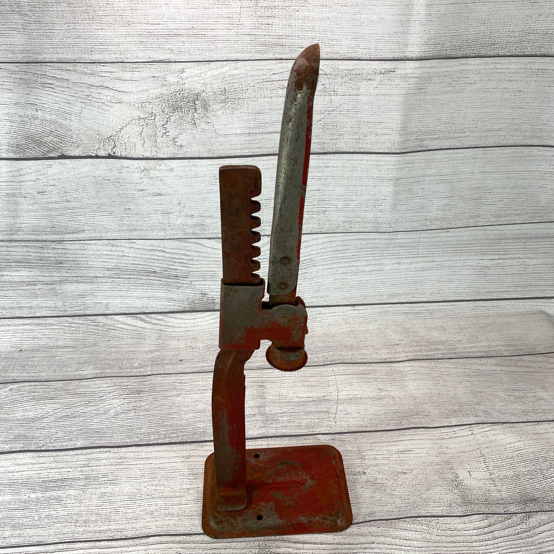 Bottle Capper Vintage - Antique Red Sealer Metal Manual - Home Brew ...