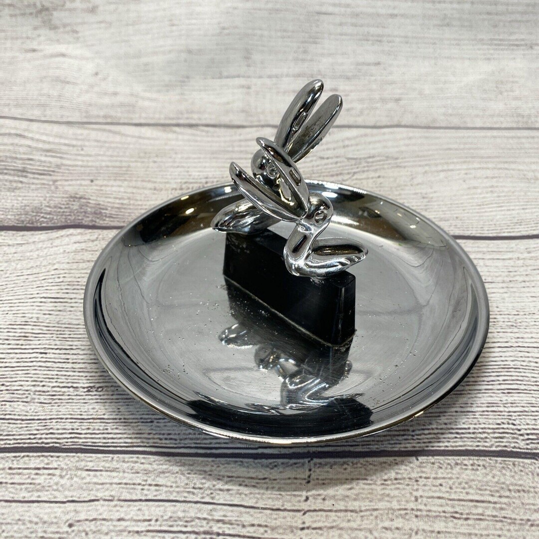 Pincherette Art Deco 50s Chrome Ashtray Hamilton Toucan MCM Cigarette ...