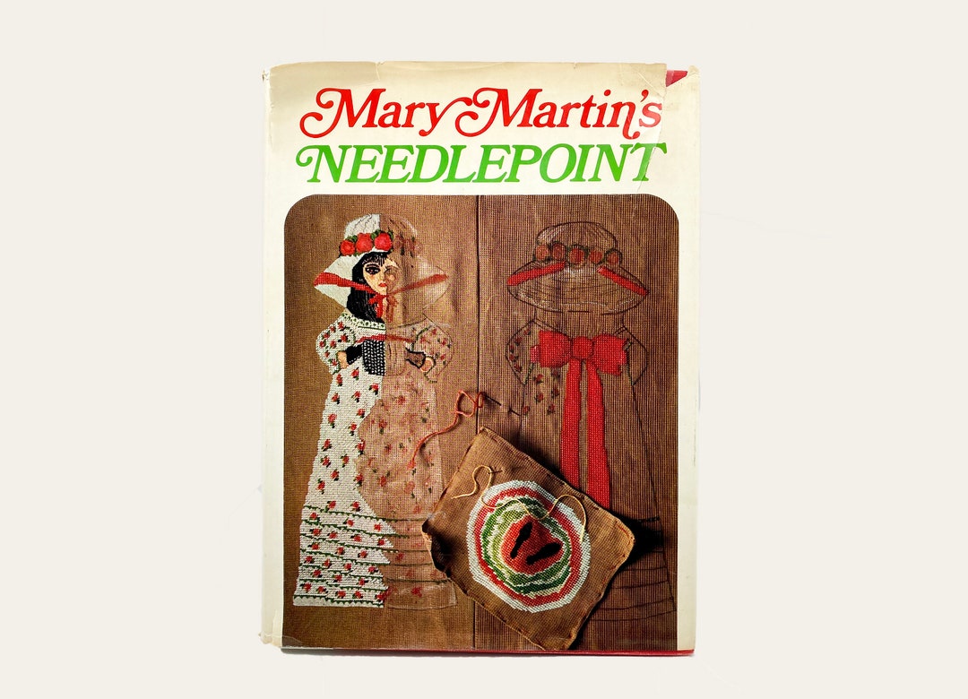 Vintage Mary Martin Needlepoint Art and Craft Book Vintage - Etsy