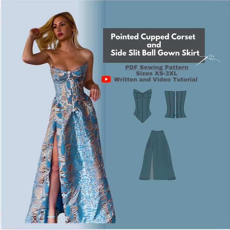 Formal Ball Gown Corset - Etsy UK