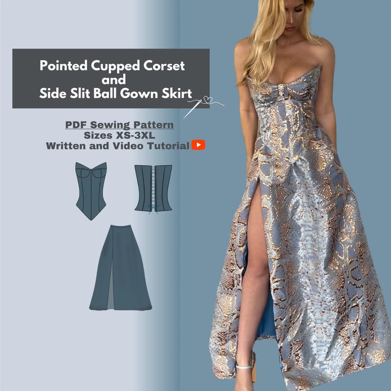 Ball Gown Pattern - Etsy