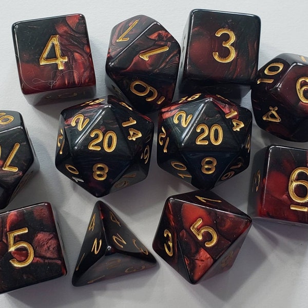 11 Dice Set Box - Etsy