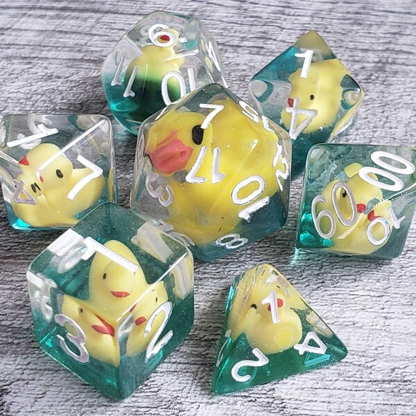 Duck Dnd Dice - Etsy