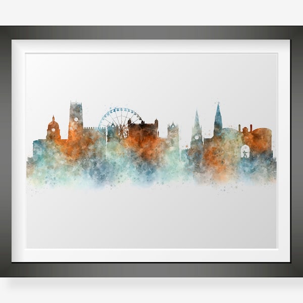 Skyline Painting - Etsy