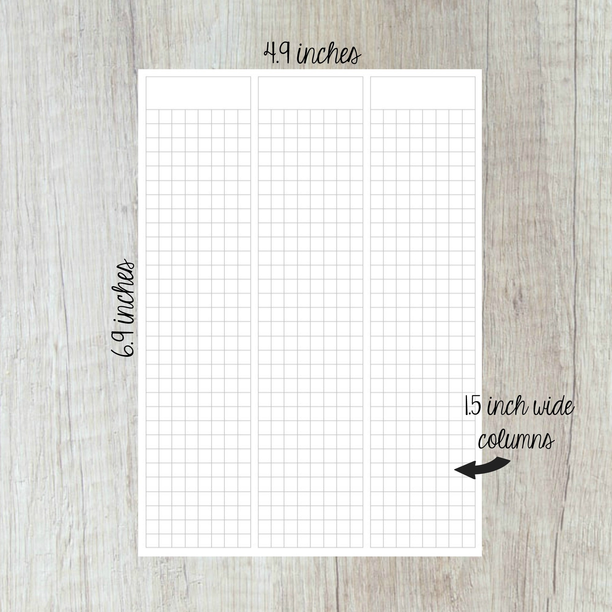 B6 Insert, B6 Planner, B6 Printable, Travelers Notebook, Print Pression ...