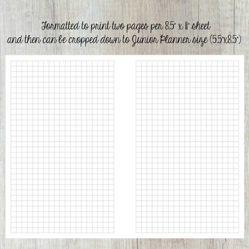 Half Letter Filler Paper Bundle - Square Grid, Dot Grid, Lined/ruled 5. ...
