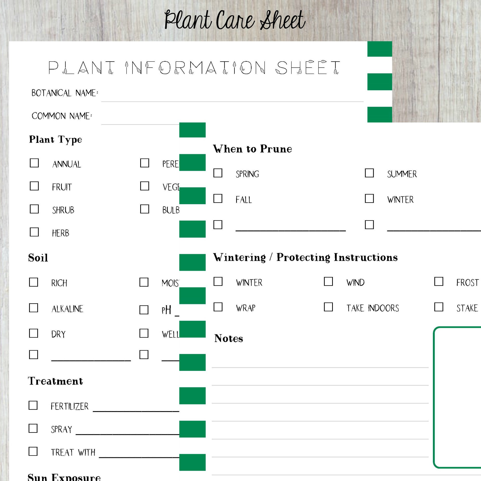 Garden Planner, Garden Insert, Happy Planner, Garden Printable, Garden ...