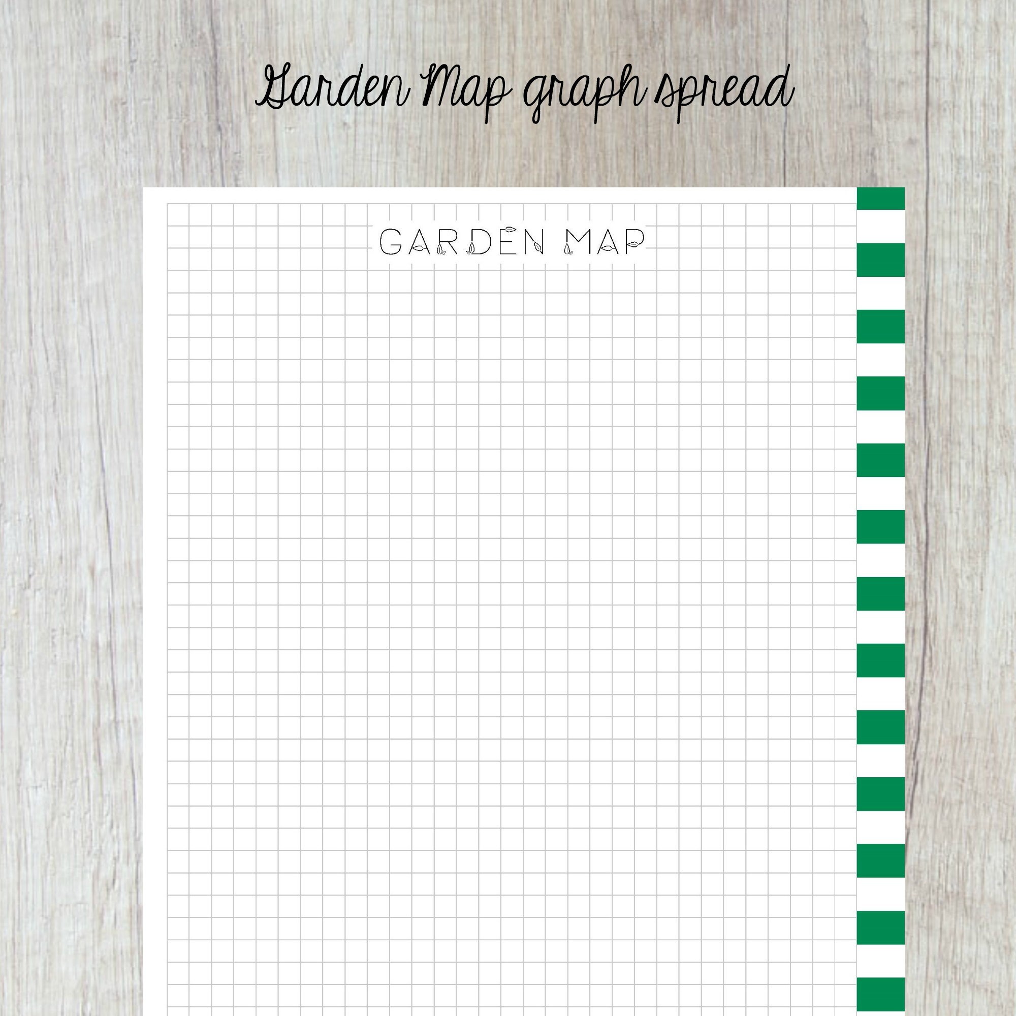 Garden Planner, Garden Insert, Happy Planner, Garden Printable, Garden ...