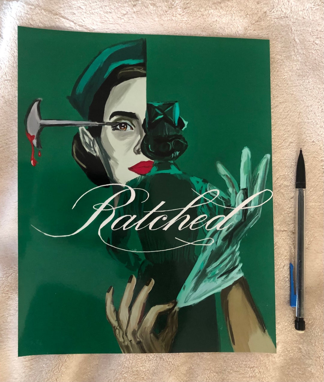 Art Print of Nurse Ratched - Etsy