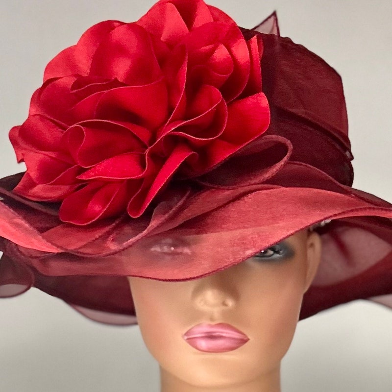 Womens Red Hats - Etsy
