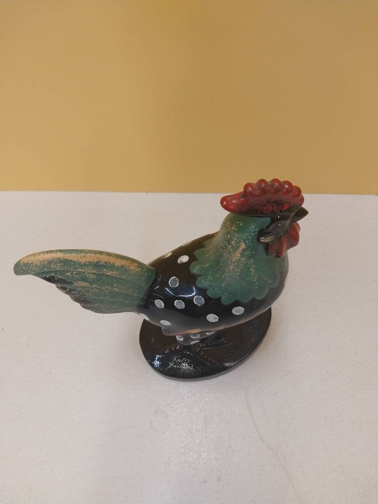 1990 Fenton Chicken Figurine - Etsy