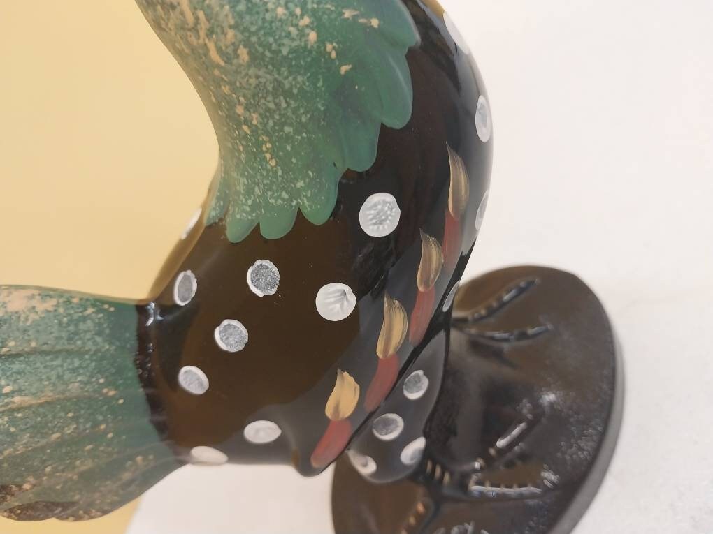 1990 Fenton Chicken Figurine - Etsy