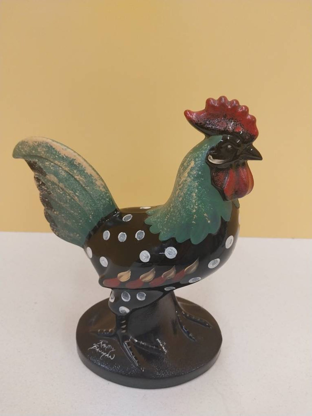 1990 Fenton Chicken Figurine - Etsy
