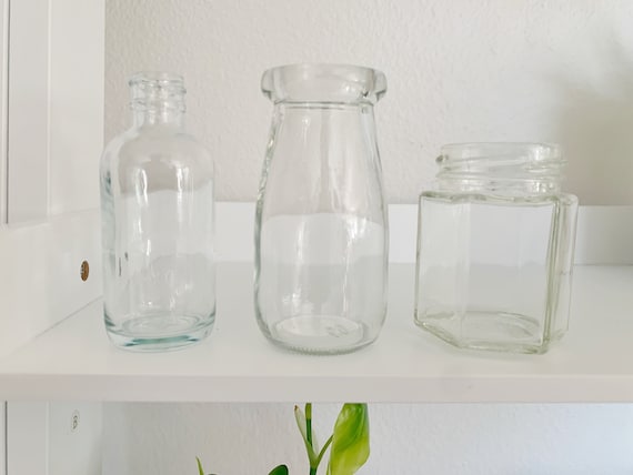 Mixed Set of 3 Propagation Jars Plants Houseplants | Etsy