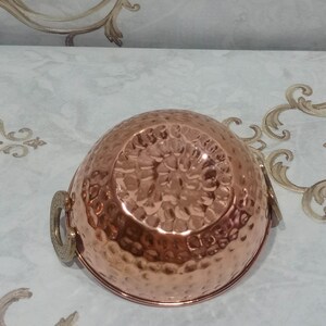 Pure Copper Cookware Set Serving Spoon copper Sauce Pan Set Copper ...