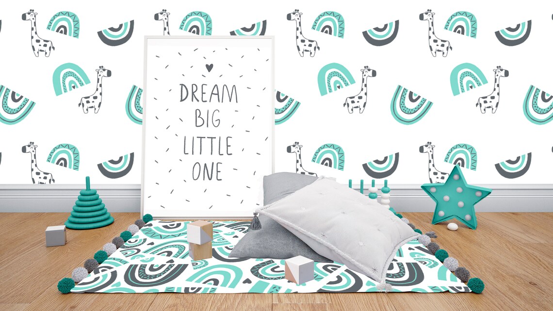 Printable Nursery Room Posters / Baby Shower / Nursery Set of - Etsy