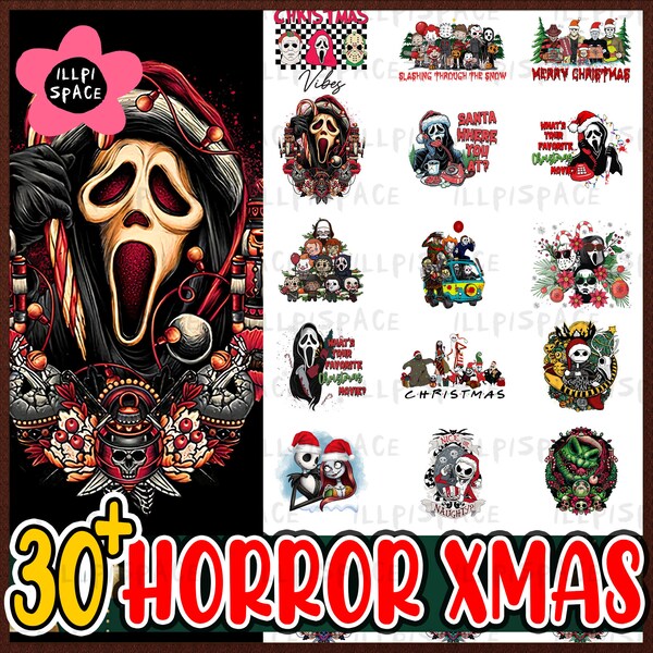 Horror Christmas - Etsy