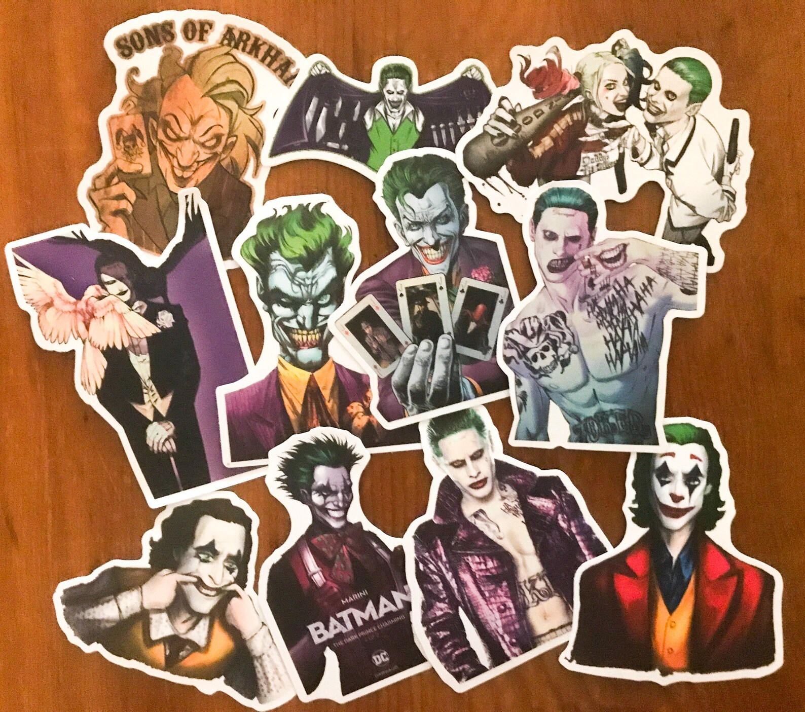 11 pcs Joker Sticker Bomb Pack Joker Sticker Bombing Laptop | Etsy