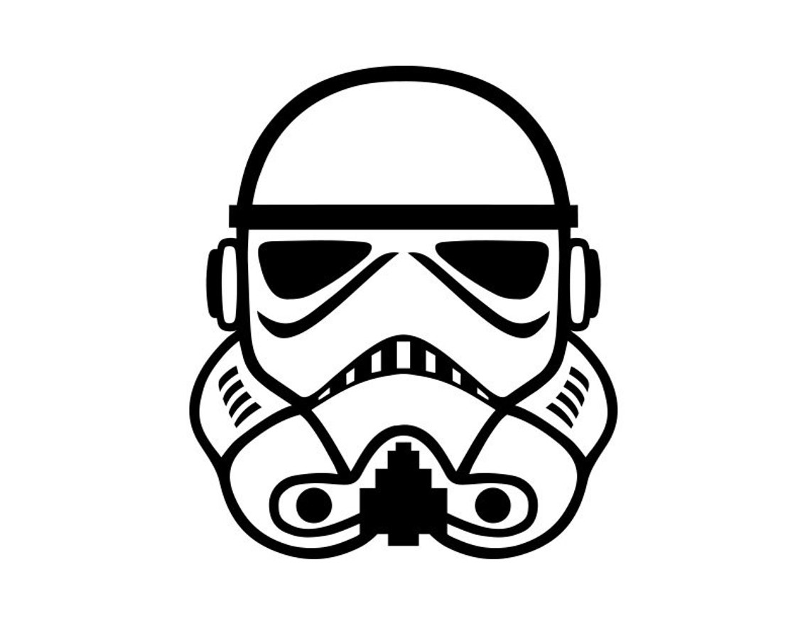 Stormtrooper Vinyl Decal Sticker Stormtrooper Vinyl Car | Etsy