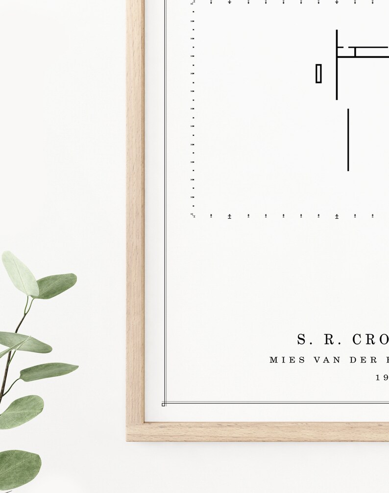 S. R. Crown Hall | Mies Van Der Rohe | Digital Download Architecture ...