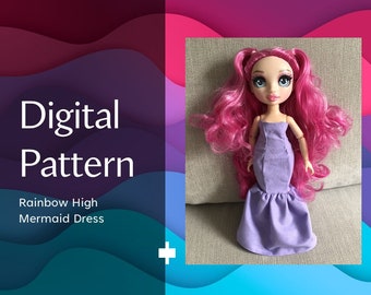 Rainbow High Doll Clothes Pattern | Etsy