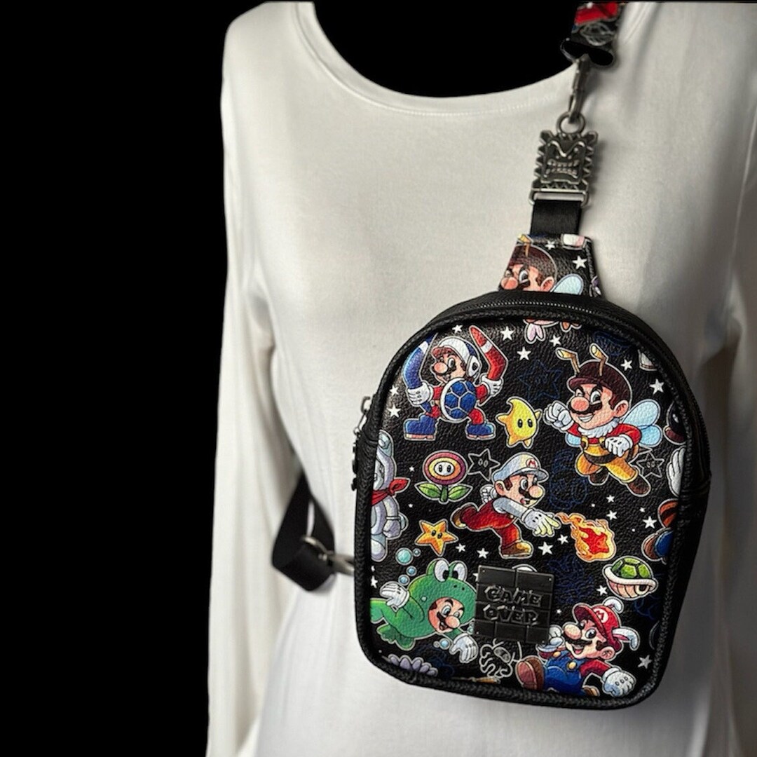 8 Bit Brothers Sling Bag, Mav Pack, Video Game, Small Bag - Etsy