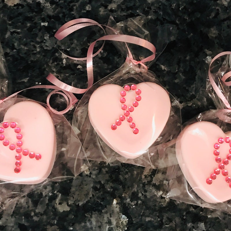 Pink Ribbon Soap - Etsy