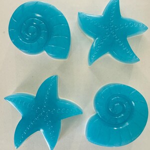 Sea Shell Soaps (set of 3). (buy More From My Shop to Save on Shipping ...
