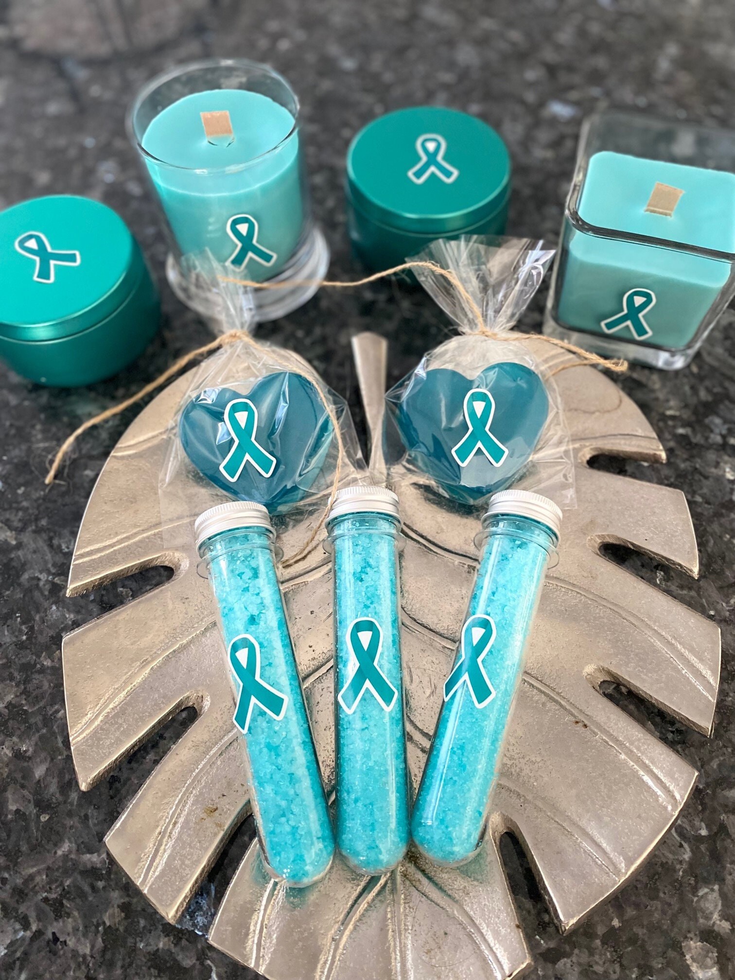 Ovarian Cancer Awareness Candles - Etsy