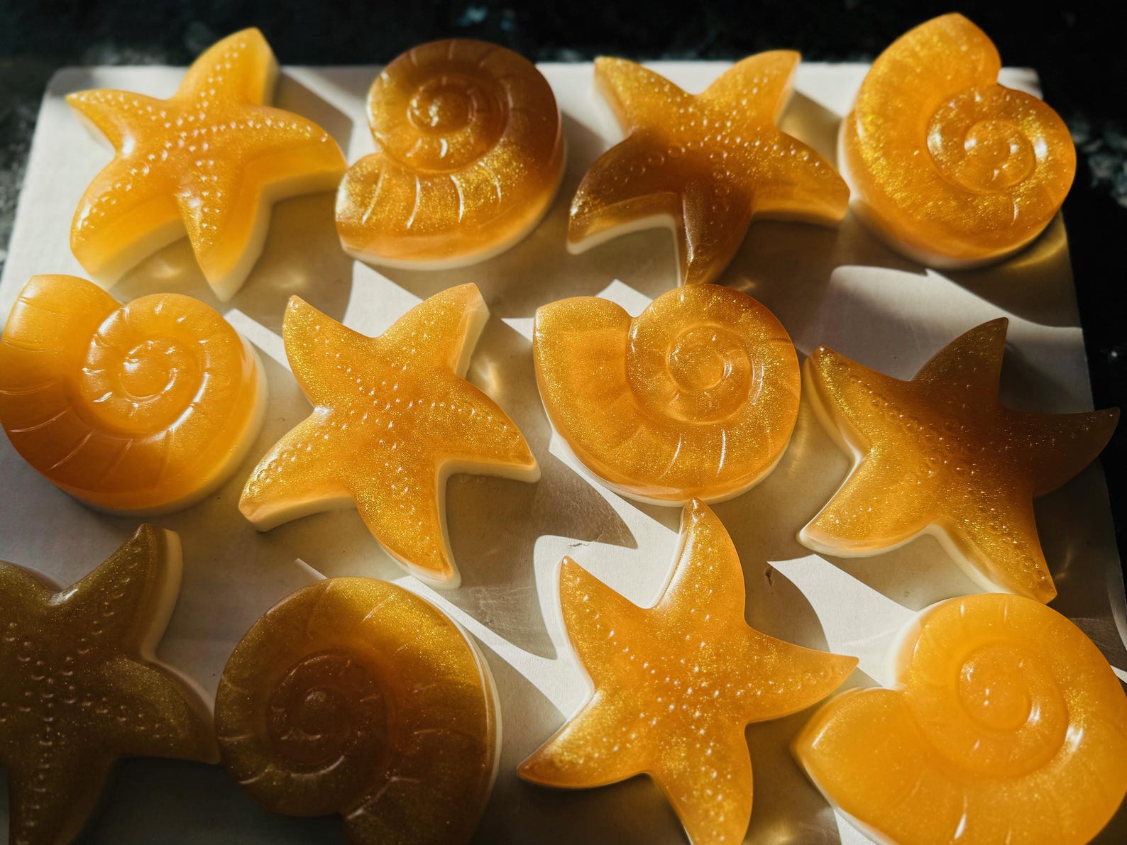 Sea Shell Soaps (set of 3). (buy More From My Shop to Save on Shipping ...