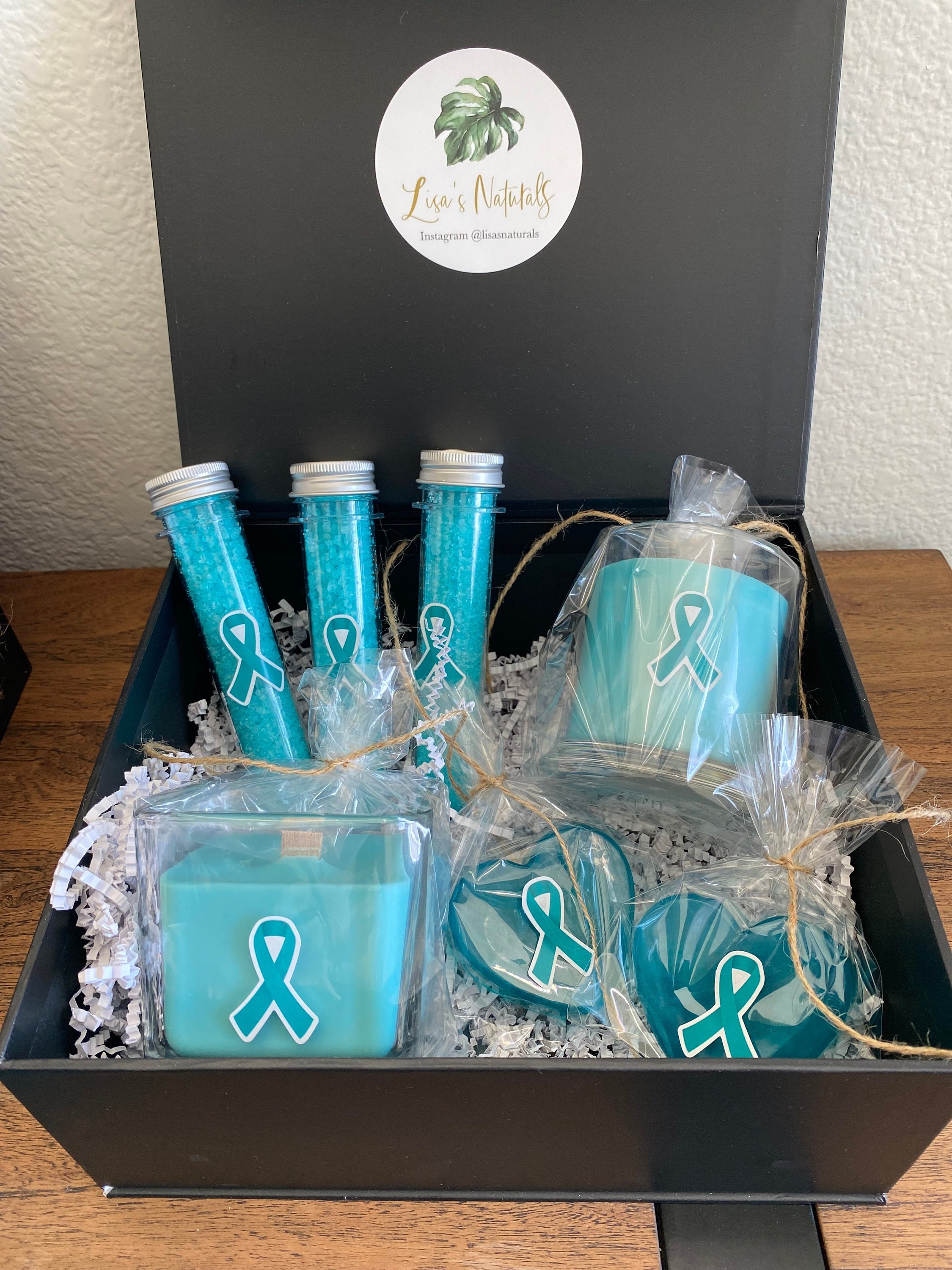 Gift Box Breast Cancer Awareness - Etsy