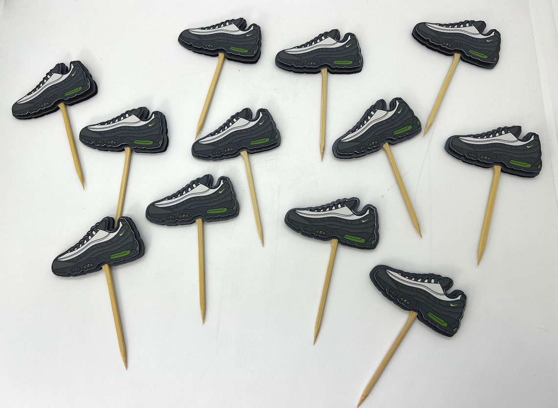 Shoe Cake Topper Shoe Cupcake Topper Sneaker Cupcake Topper - Etsy