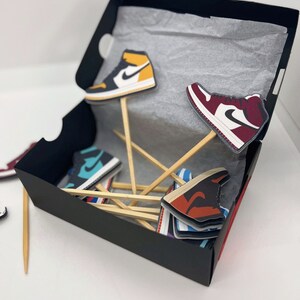 Shoe Cupcake Topper, Shoe Cake Topper, Sneaker Cupcakes, Sneaker Cake ...