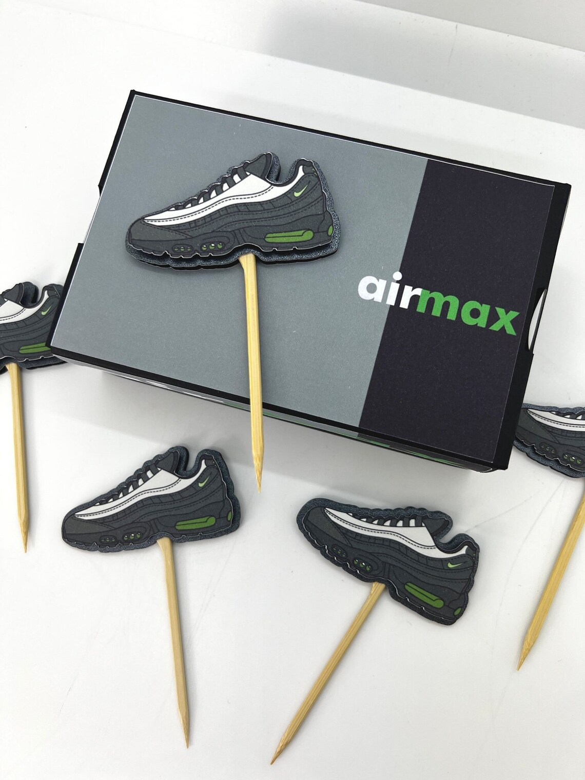 Shoe Cake Topper Shoe Cupcake Topper Sneaker Cupcake Topper - Etsy