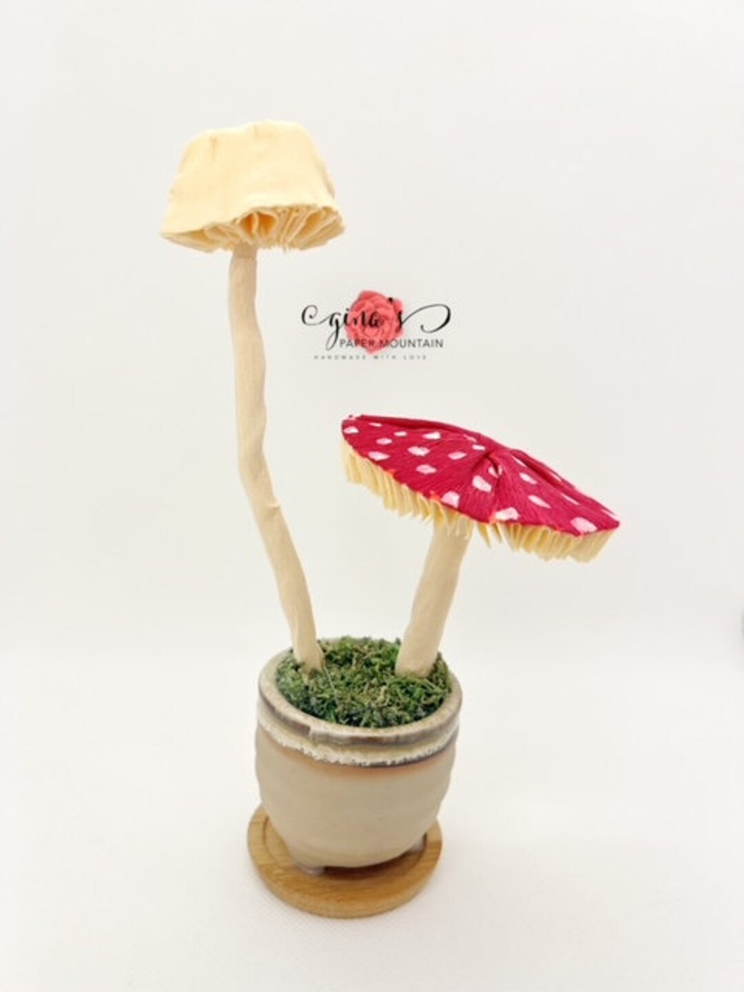 3d Paper Mushroom, Mushroom Décor, Mushroom, Mushroom Art, Magic ...