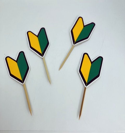 JDM Cake Topper, Japanese Cake Toppers, JDM Cake Design, Beginner Badge ...