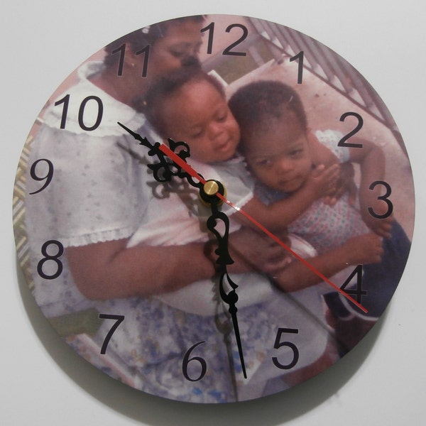 Custom Wall Clock - Etsy